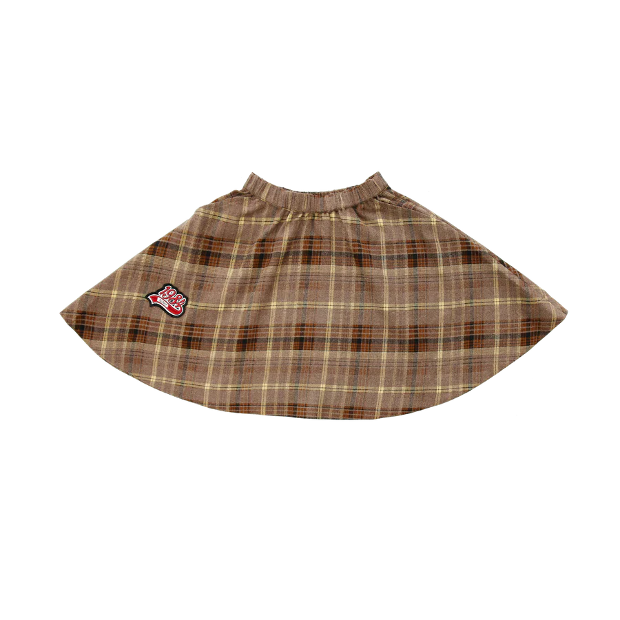 Coco Blanc Plaid Graphic Skirt – HIS/HERS