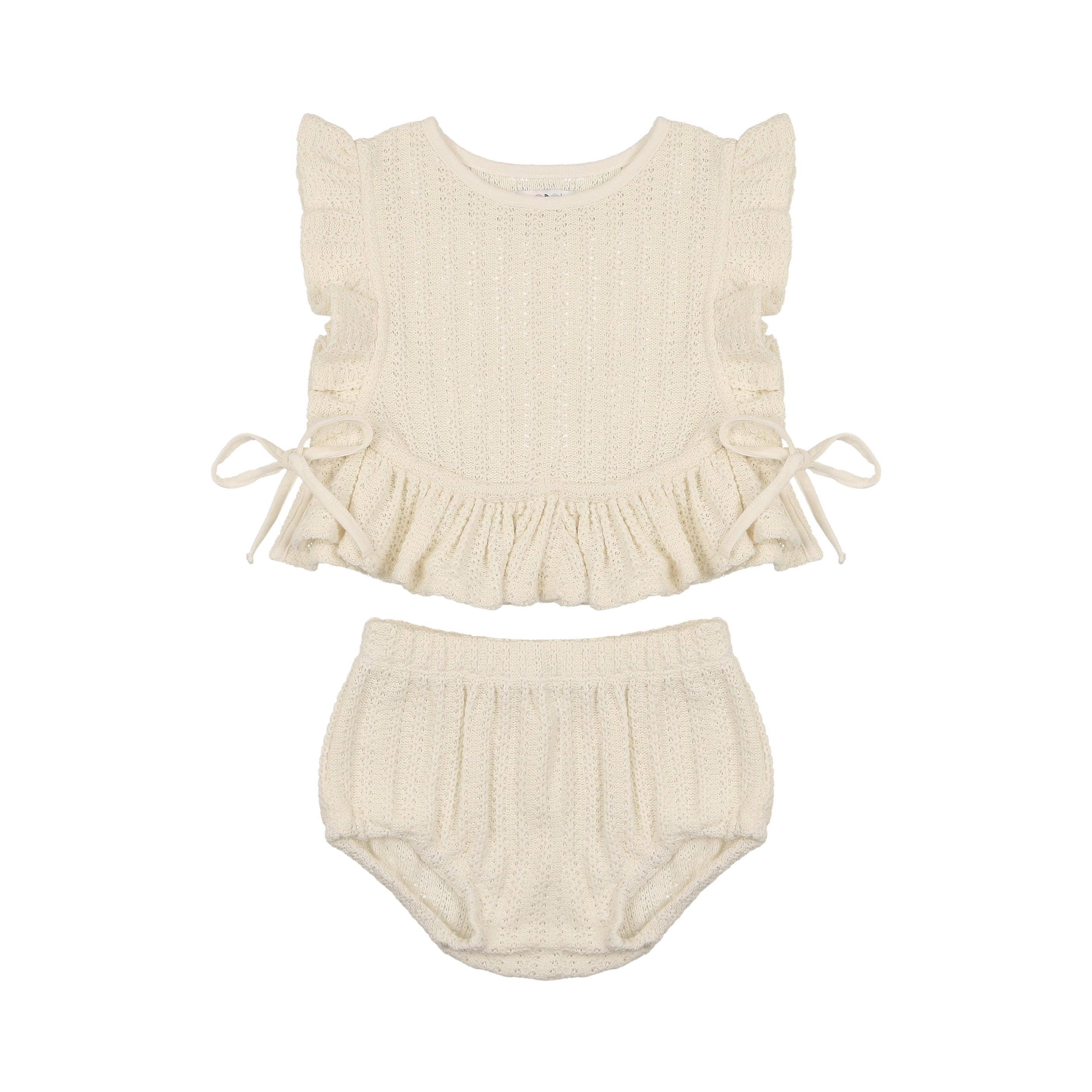 Coco Blanc Ruffle Set – HIS/HERS